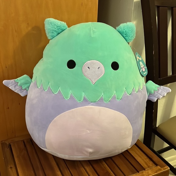 Squishmallows | Toys | Nwt 6 Minerva The Griffin Squishmallow Bird ...